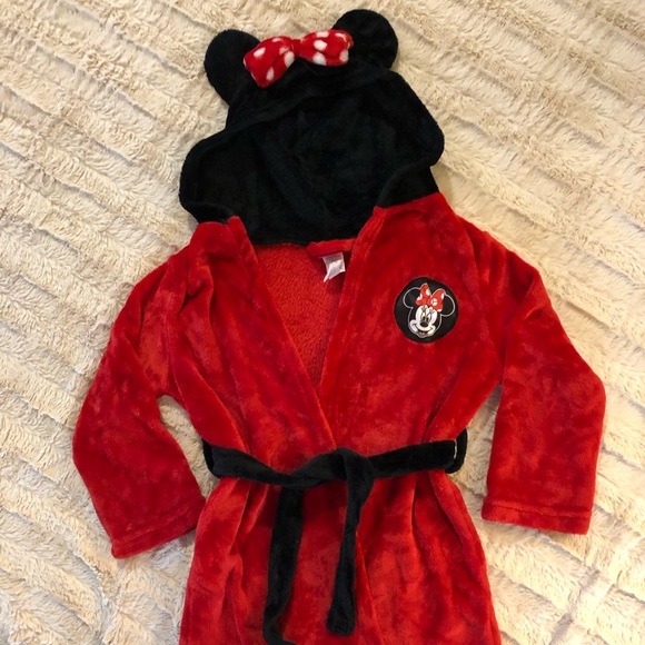 Disney | Other | Disney Minnie Mouse Robe | Poshmark